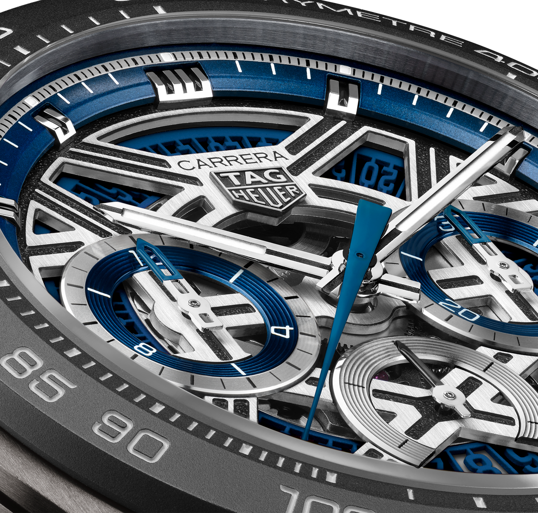 TAG Heuer Chronograph Extreme Sport Watch Blue Strap | Fink's