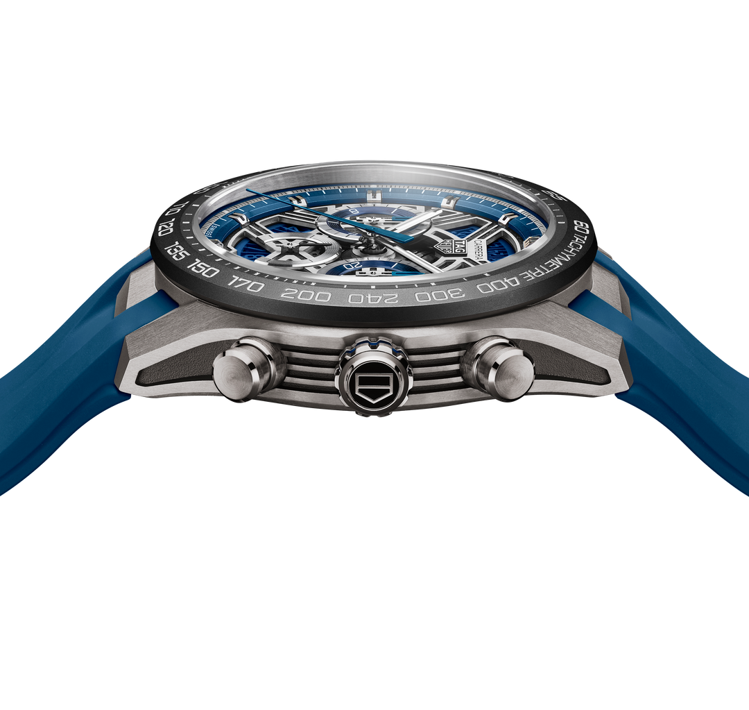 TAG Heuer Chronograph Extreme Sport Watch Blue Strap | Fink's