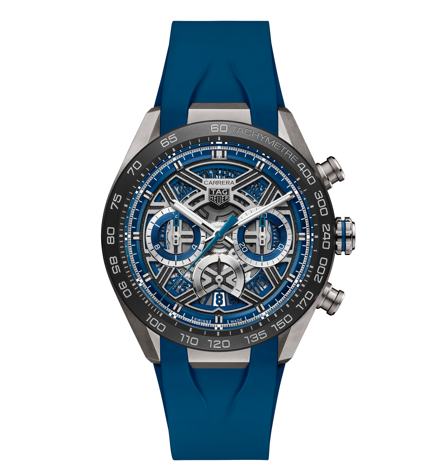 TAG Heuer Chronograph Extreme Sport Watch Blue Strap | Fink's