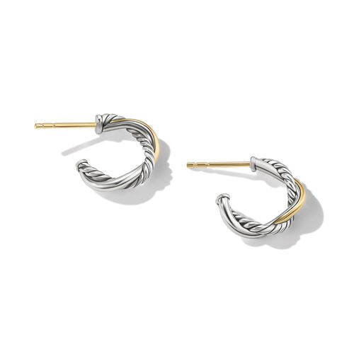 David Yurman Petite Infinity Huggie Hoop Earrings | Fink's