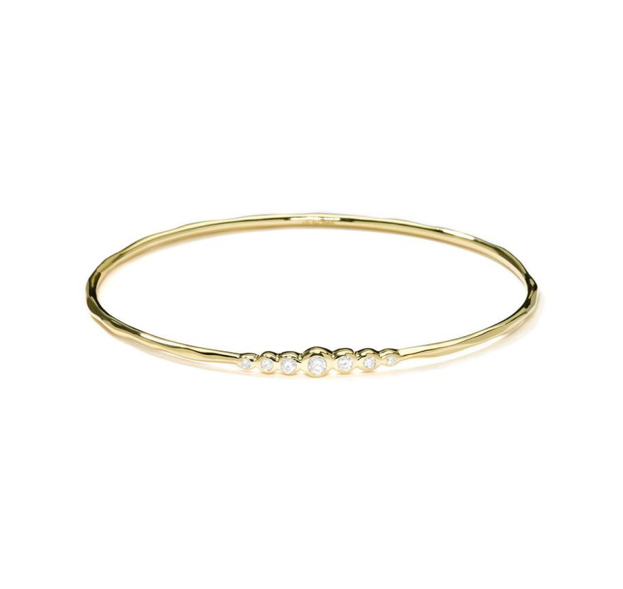 Ippolita Stardust 18K Yellow Gold Tiara Bangle | Fink's