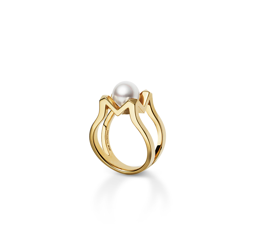 Mikimoto M Collection Gold Akoya A+ Pearl Ring | Fink's