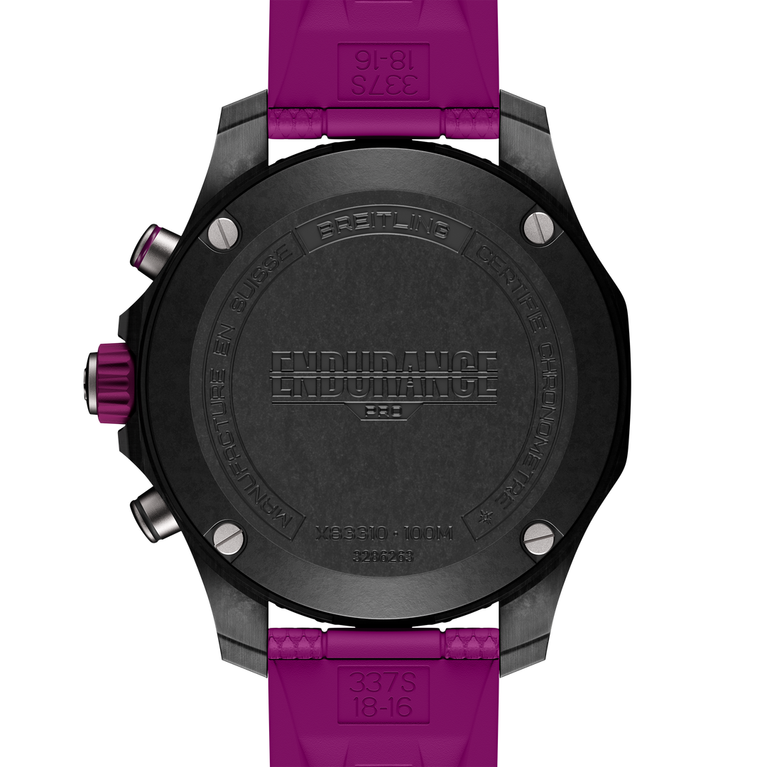 Breitling Endurance Pro 38 Watch with Purple Strap | Fink's