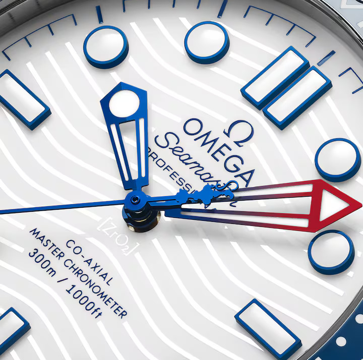 OMEGA Seamaster Diver 300m, 42mm with White Dial | Fink's