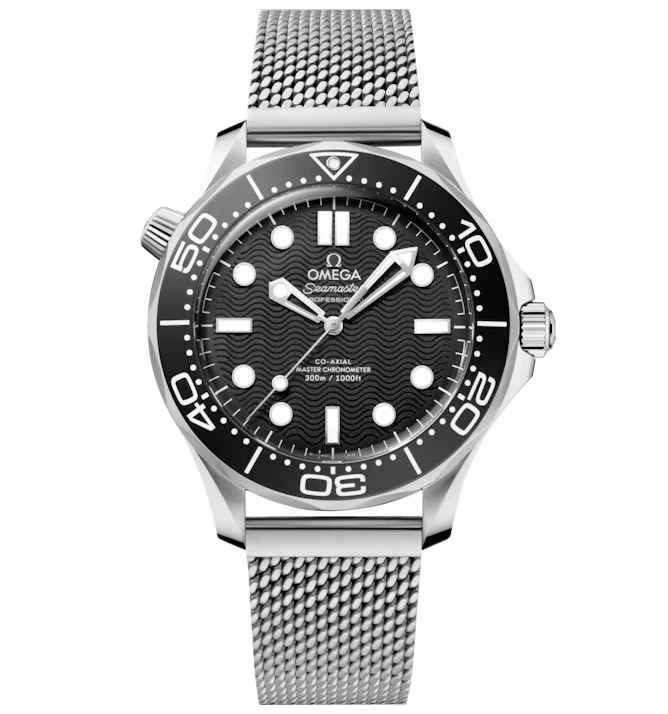 OMEGA Seamaster Diver 300m, 42mm with Black Dial | Fink's