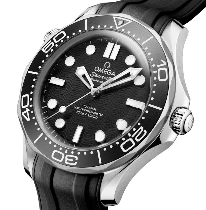 OMEGA Seamaster Diver 300m, 42mm with Rubber Strap | Fink's