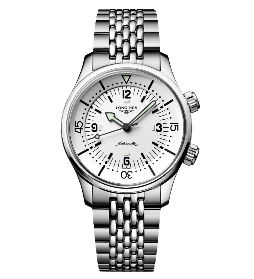Legend Diver 39mm Watch Stainless Steel Bracelet | Fink's