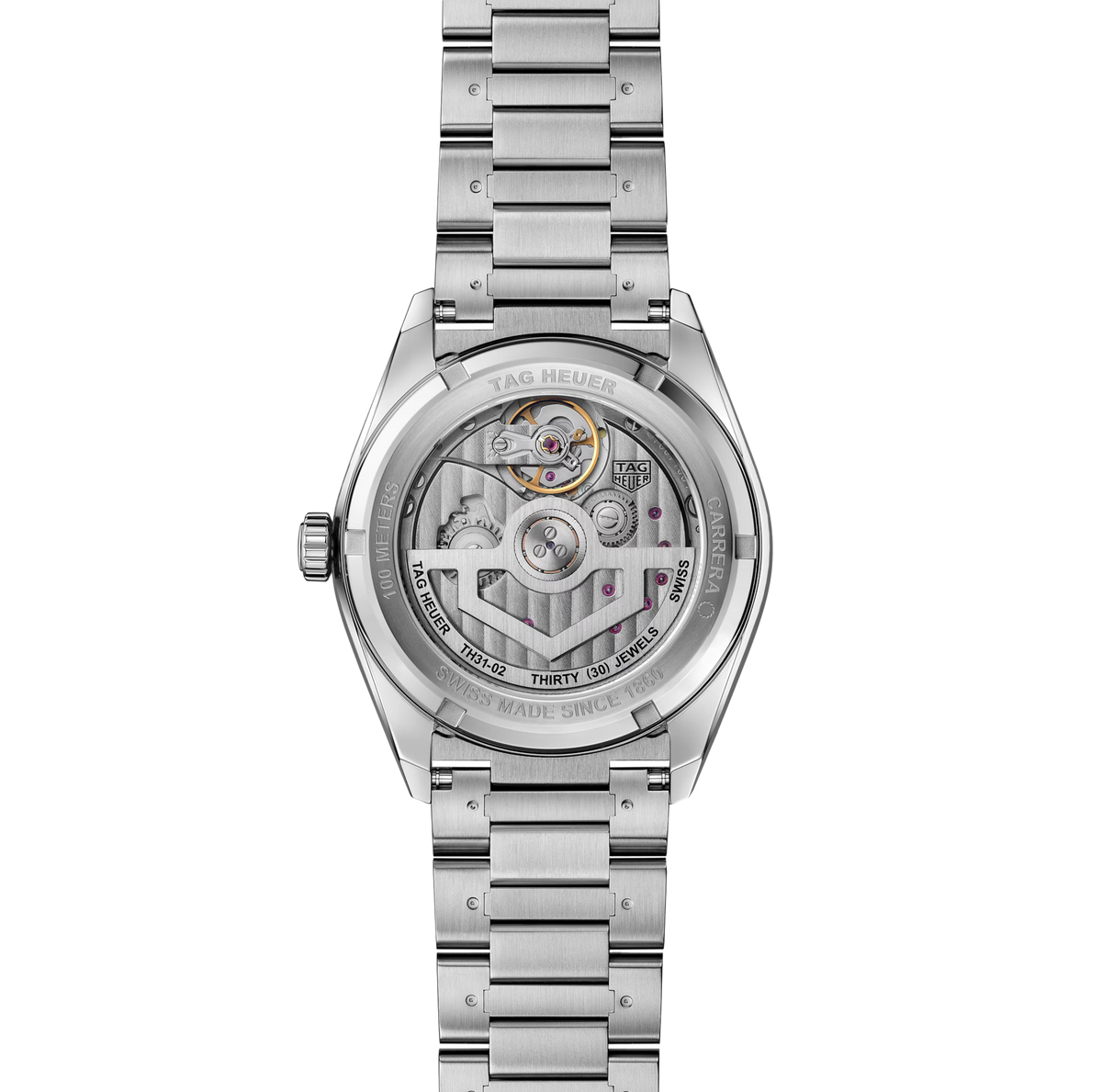 TAG Heuer Carrera Day-Date Watch Stainless Steel | Fink's