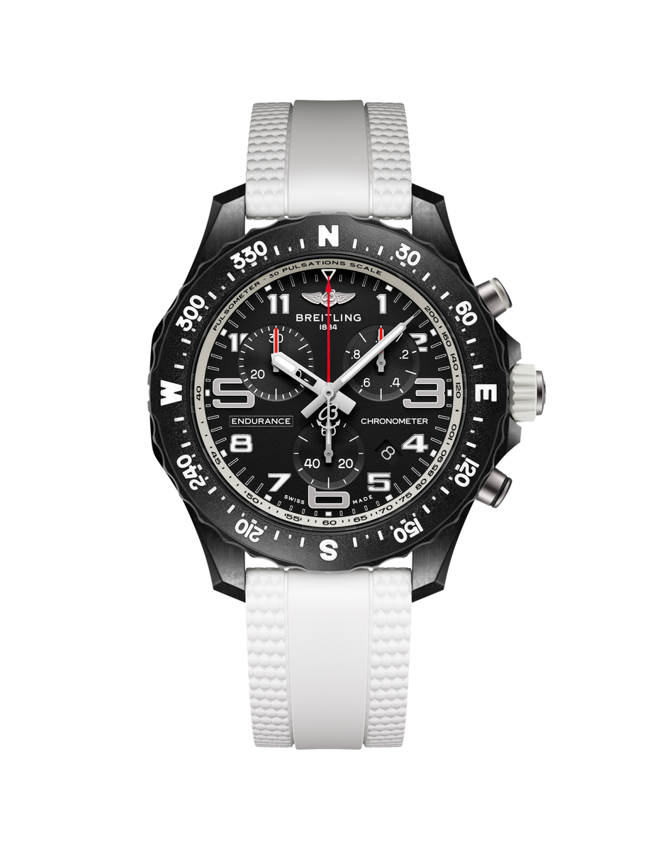 Breitling Endurance Pro 38 Watch with White Strap | Fink's