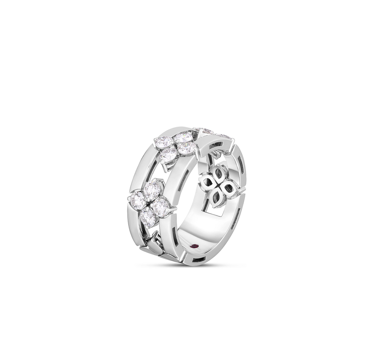 Roberto Coin Love in Verona White Gold Ring, Diamonds | Fink's