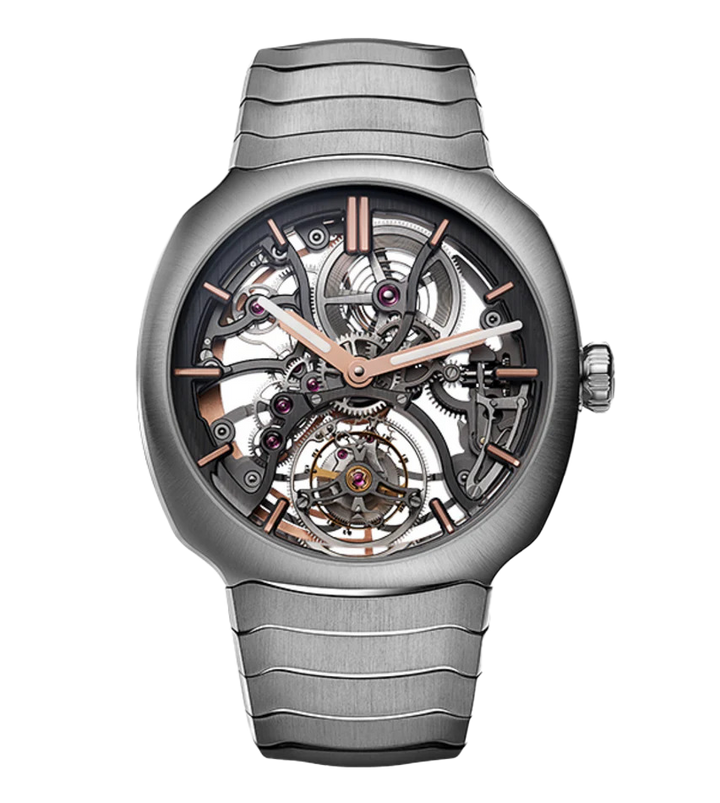 H. Moser & Cie. Streamliner Tourbillon Skeleton, 40mm | Fink's