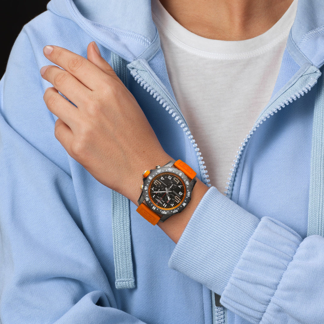 Breitling Endurance Pro 44 with Orange Strap | Fink's