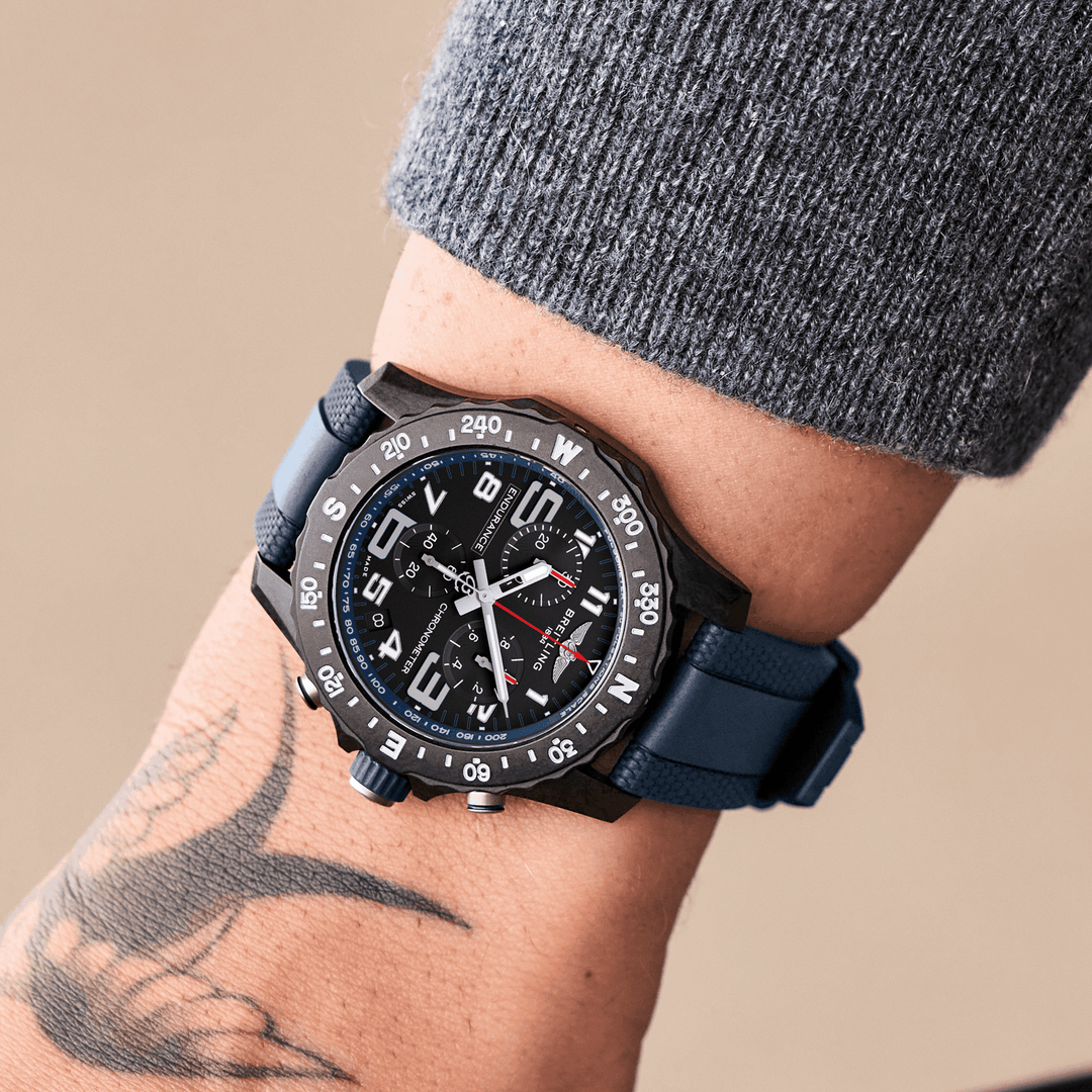 Breitling Endurance Pro 44 Watch Navy Blue Strap | Fink's