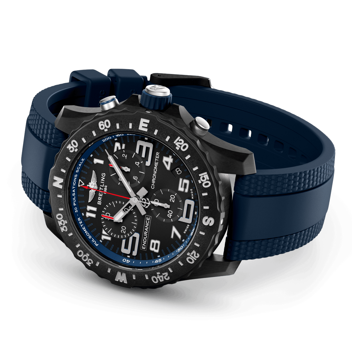 Breitling Endurance Pro 44 Watch Navy Blue Strap | Fink's