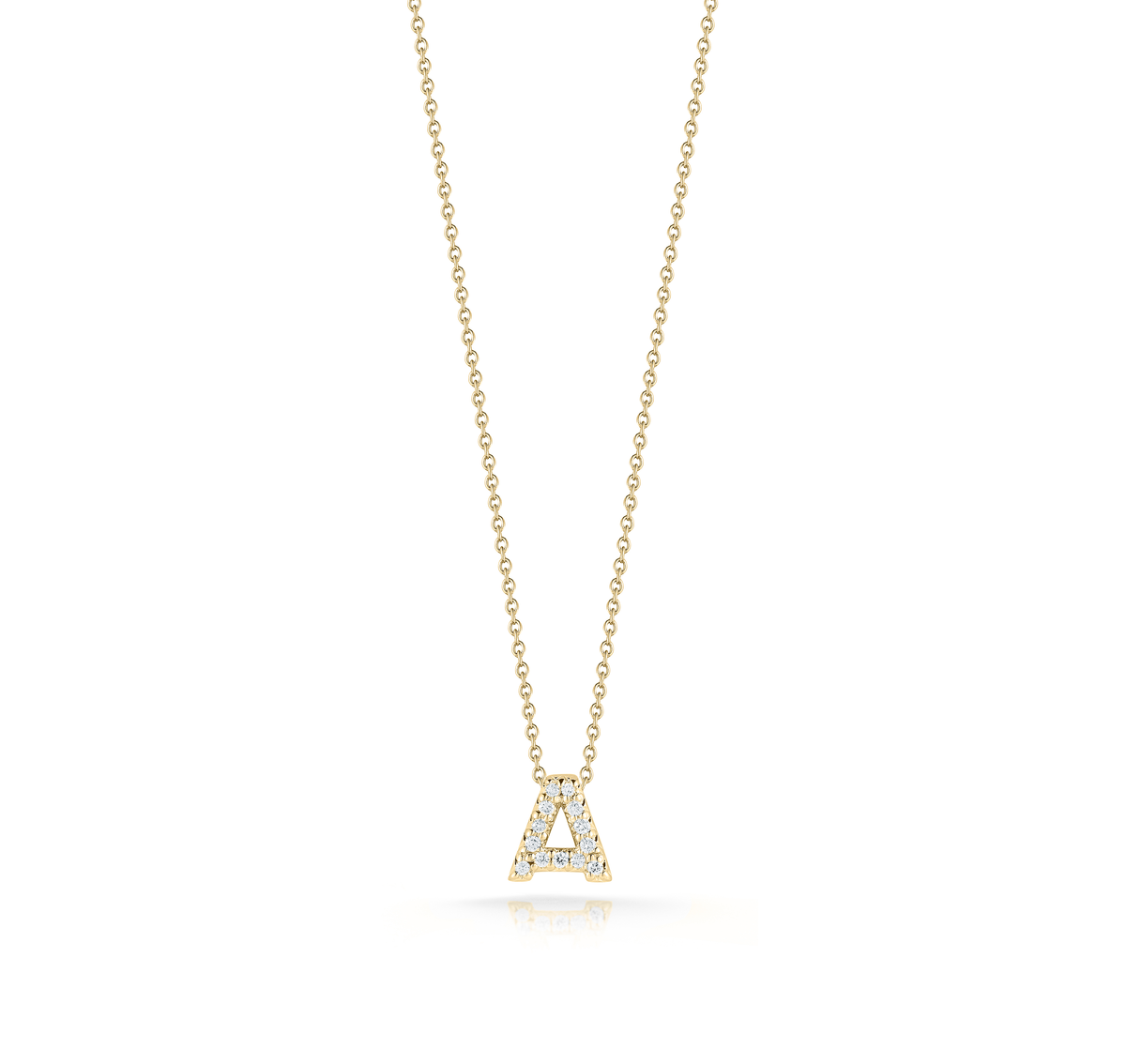 Roberto Coin Gold "Love Letter" Initial Pendant | Fink's