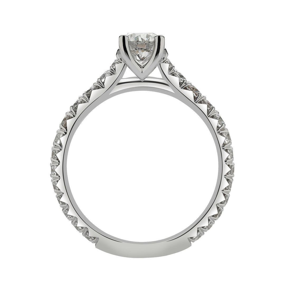 Round Diamond Shank Ring | Engagement | Fink's Jewelers