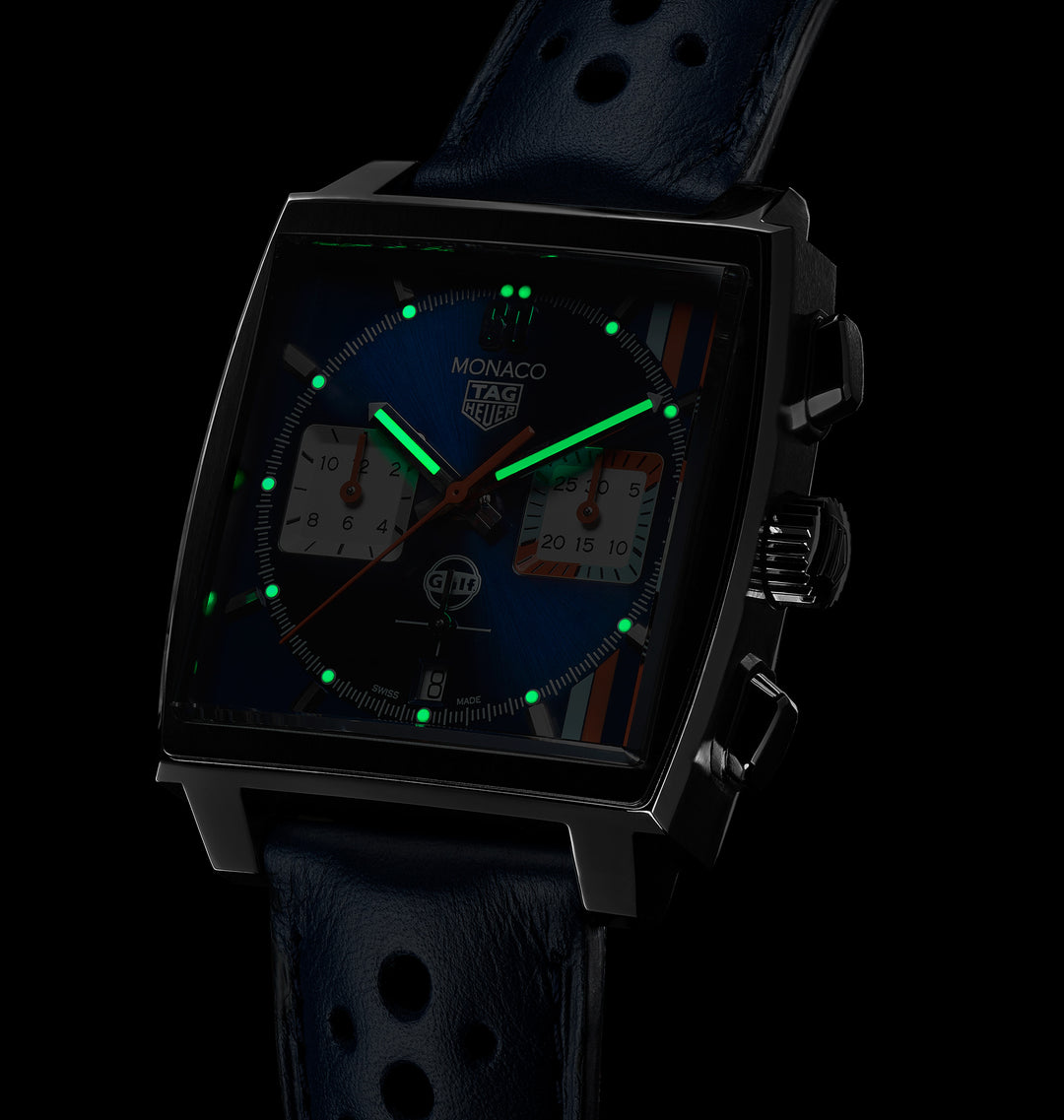 TAG Heuer Monaco X Gulf Iconic Men's Watch | Fink's