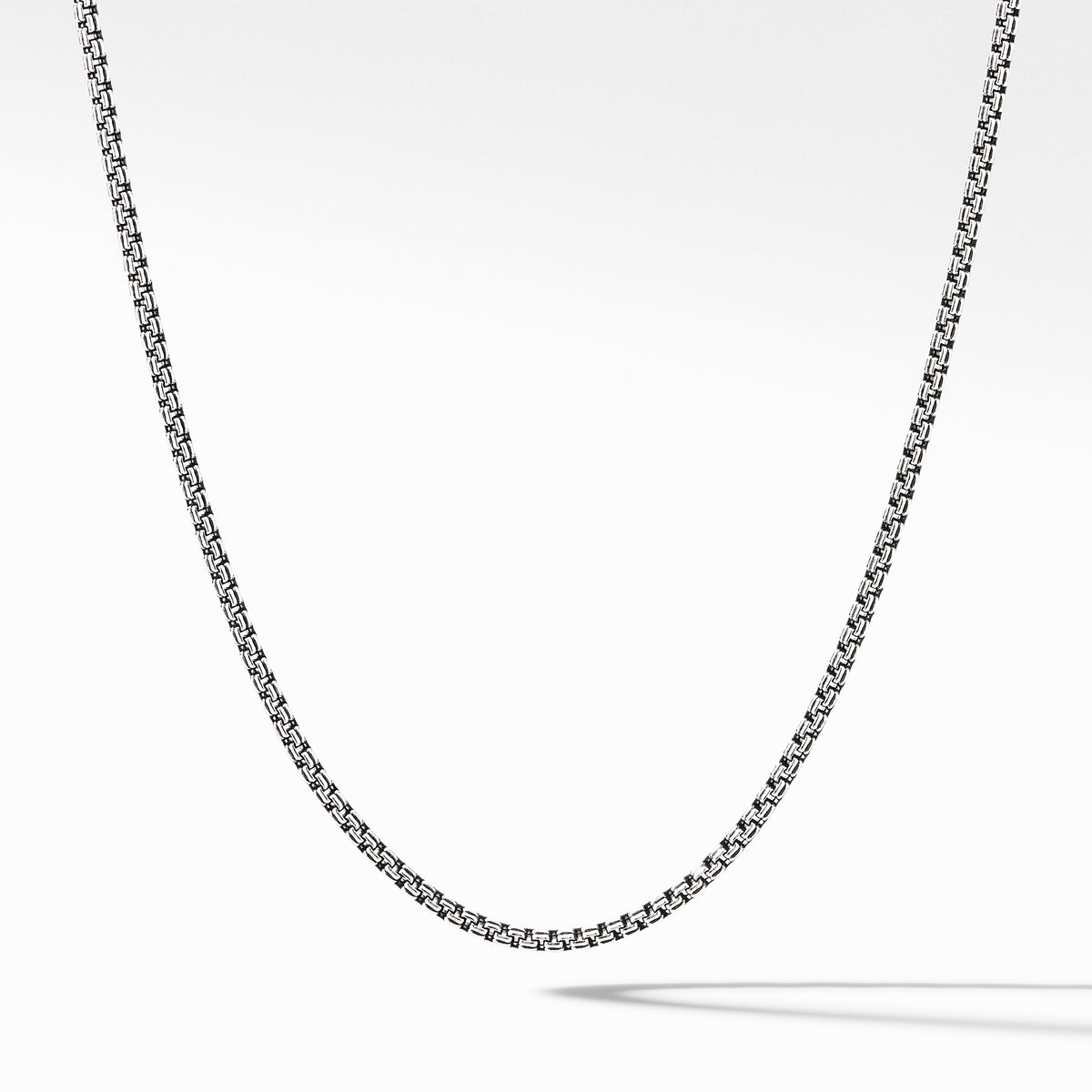 Small Double Box Chain Necklace